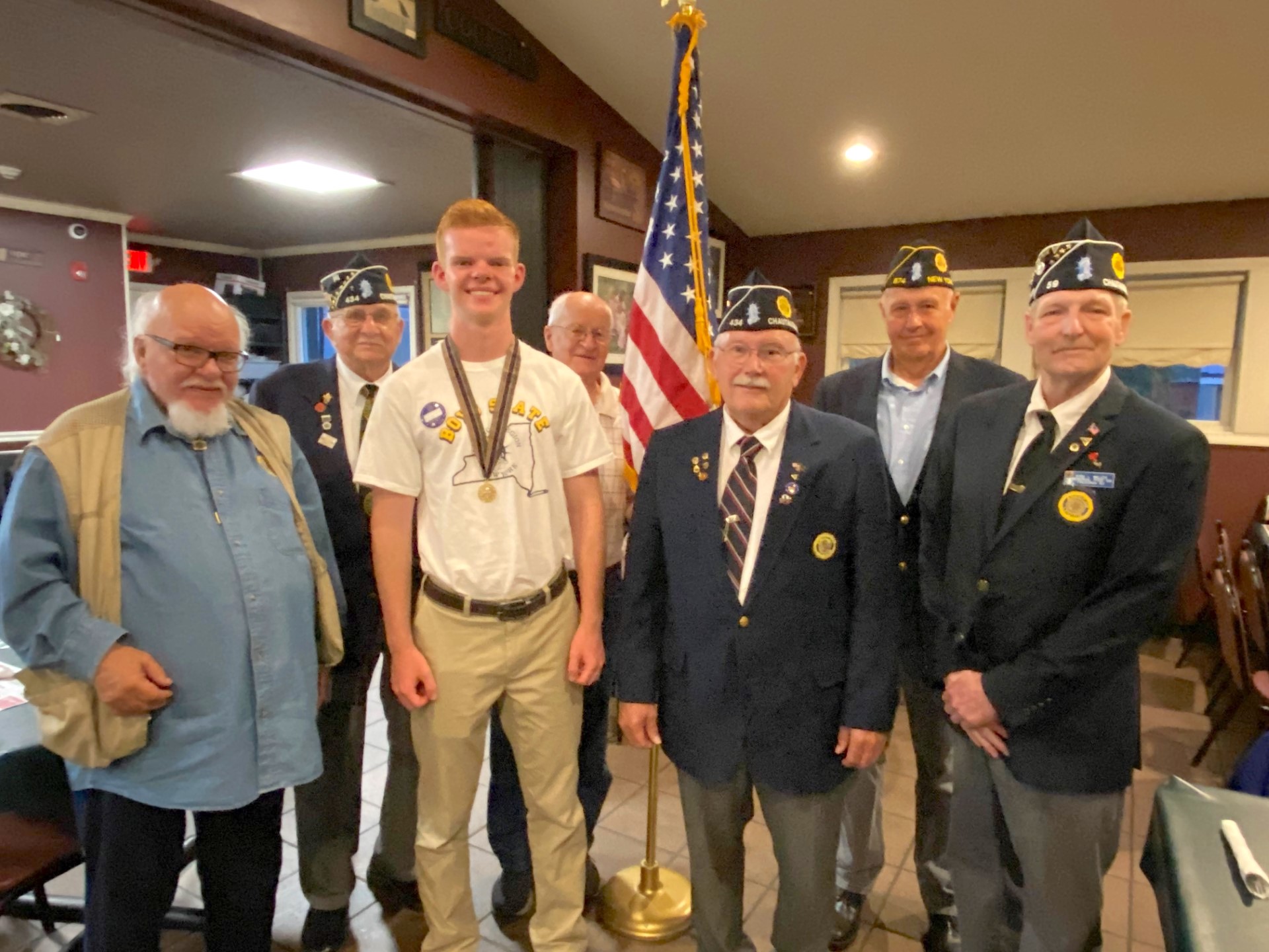 Legion celebrates Clymer Boys State student | News, Sports, Jobs ...